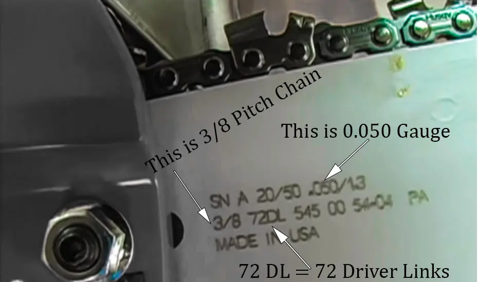 How To Measure A Chainsaw Chain - 3 Easy Steps! - PICK A SAW